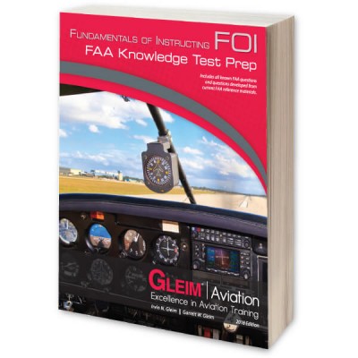 GLEIM FUNDAMENTALS OF INSTRUCTING FAA KNOWLEDGE TEST | Aircraft Spruce