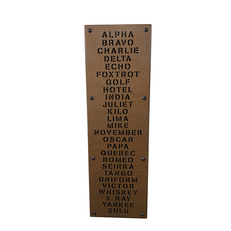 Aviator Phonetic Sign | Aircraft Spruce