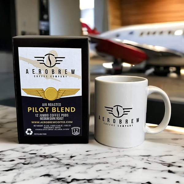 Aerobrew Pilot Blend Air Roasted Coffee Pods Medium Dark Roast