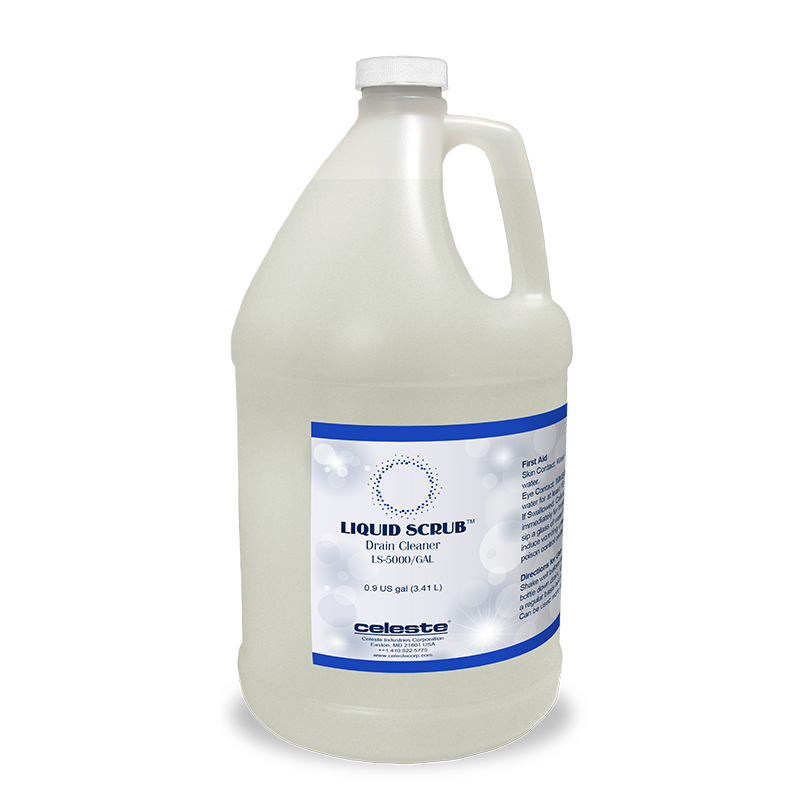 Celeste Liquid Scrub Drain Cleaner 1 Gallon Jug | Aircraft Spruce